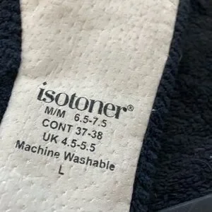 isotoner | Shoes | Isotoner Gray Slippers With Bow | Poshmark